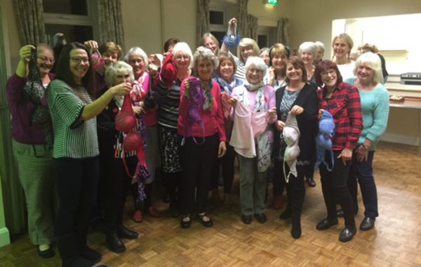 Collecting bras for Against Breast Cancer | National Association of ...